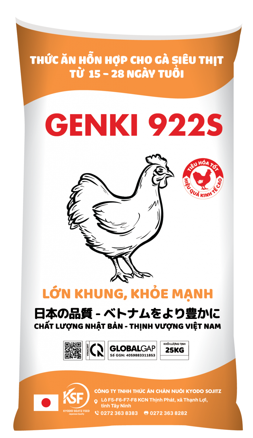 GENKI 922S - CÔNG TY TNHH THỨC ĂN CHĂN NUÔI KYODO SOJITZ